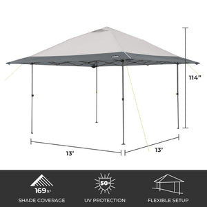 13' x 13' Center Push Eaved Instant Canopy – Core Equipment