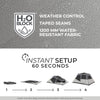 6 Person Instant Cabin Tent with Full Rainfly – Core Equipment