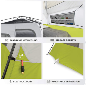 6 Person Instant Cabin Tent, 60-Sec Setup | CORE Equipment – Core Equipment