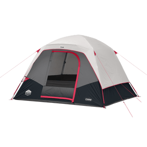 6 Person Lighted Dome Tent – Core Equipment